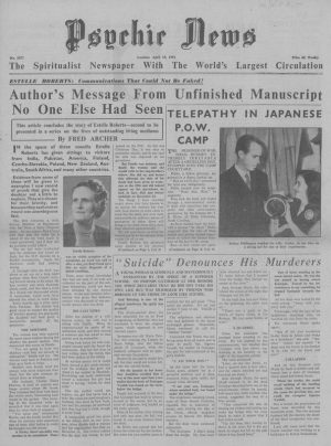 Estelle Roberts - Most Versatile Medium of the Age - Estelle Roberts