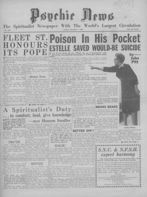 Psychic News Archives - Estelle Roberts