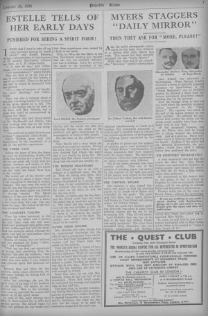 World's Greatest Seance - Estelle Roberts